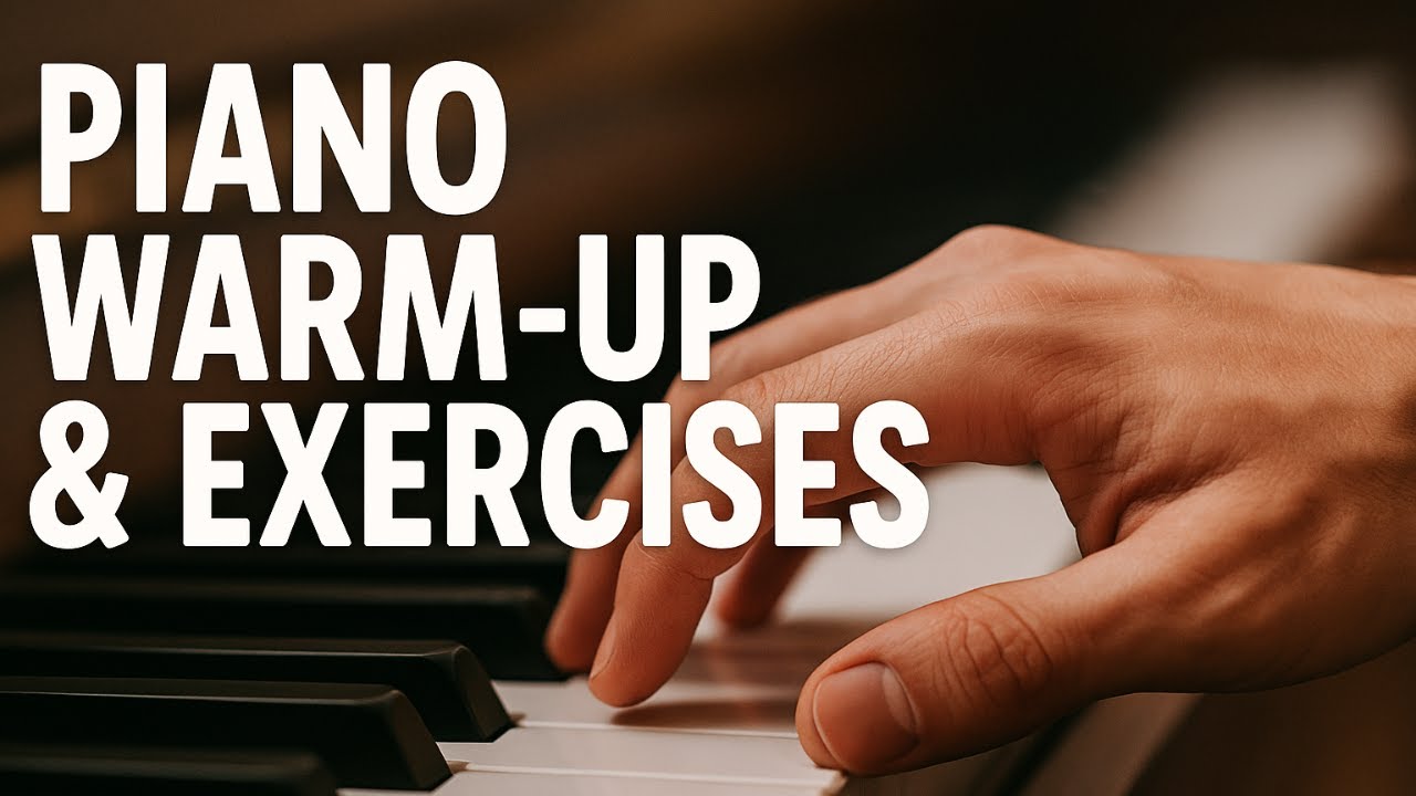 Piano Warm-up & Exercises - YouTube