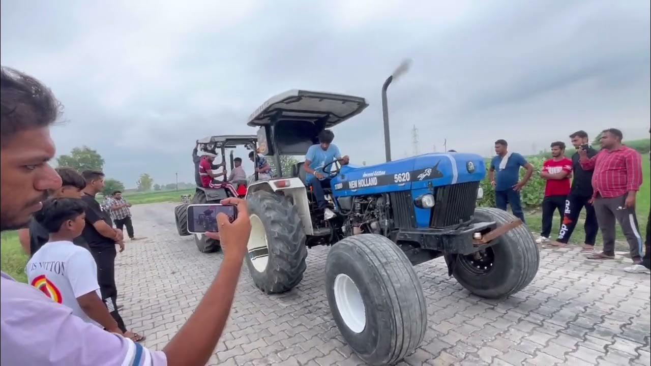 @nishu_deshwal tochan King power Eicher 557 vs new holland 3630_Swaraj855 tractor ...