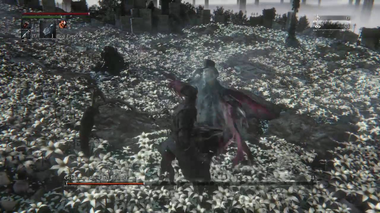 Bloodborne final boss - YouTube