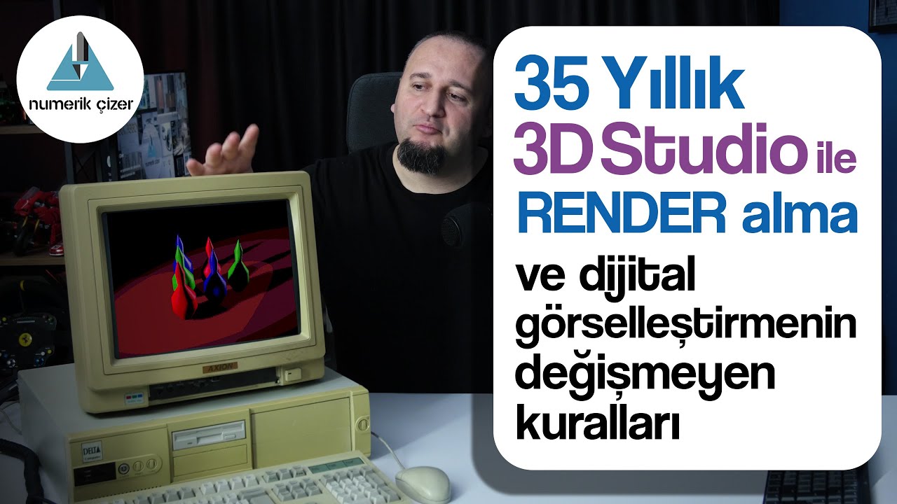 35 Yıllık 3ds Max (3d Studio) ile RENDER. 3D görselleştirmenin 35 yılda değişmeyen kuralları ...