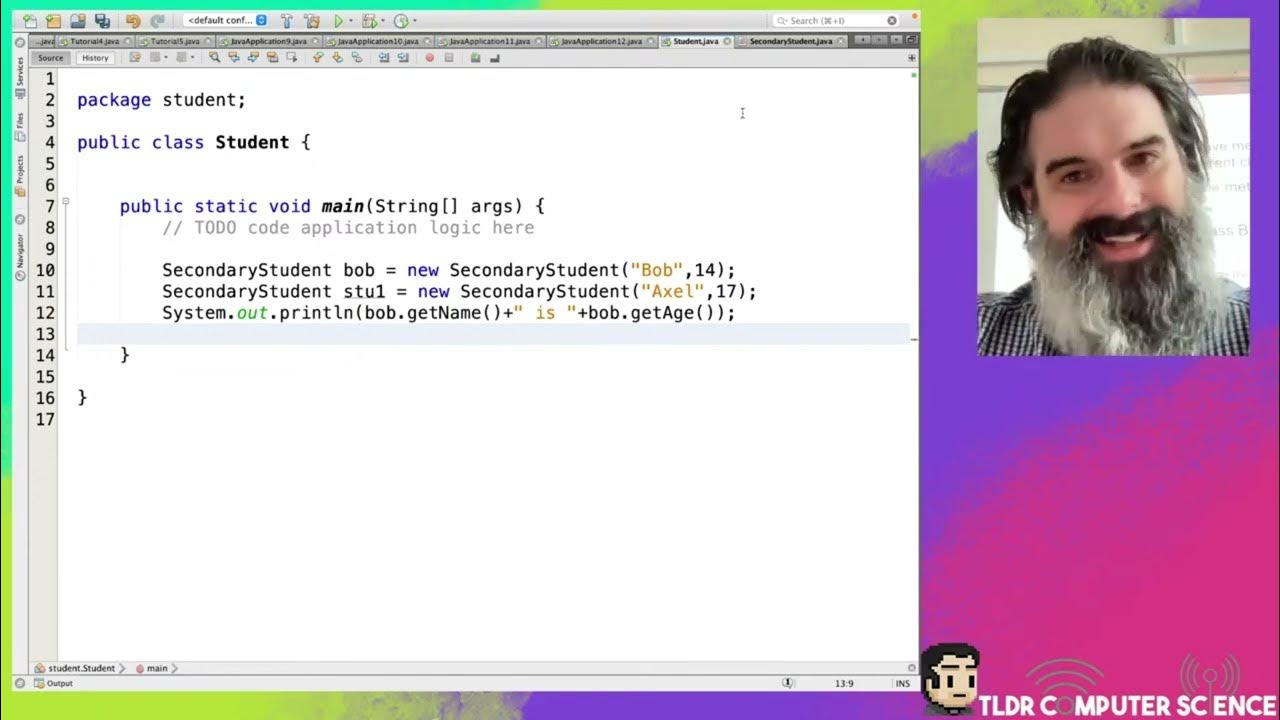 Java Programming Tutorial 12 - Object Orientated Programming - YouTube