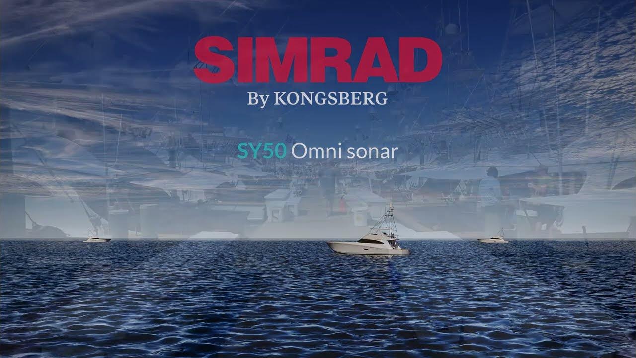 Two sonars at the same time - we call it dual operation of the Simrad SY50 omni fish-finding ...