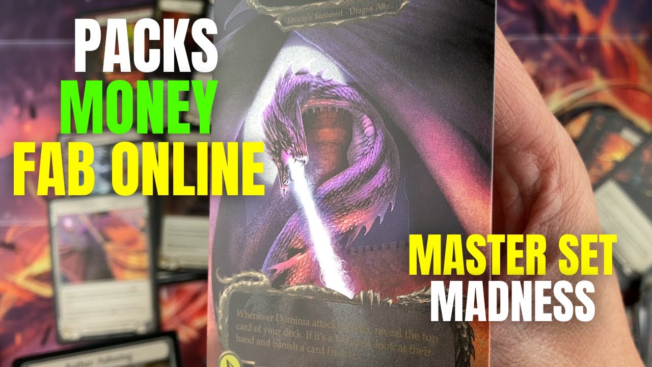 Packs, Money in TCG's, FAB Online? Uprising Flesh and Blood TCG - Master Set Madness - Round VI ...