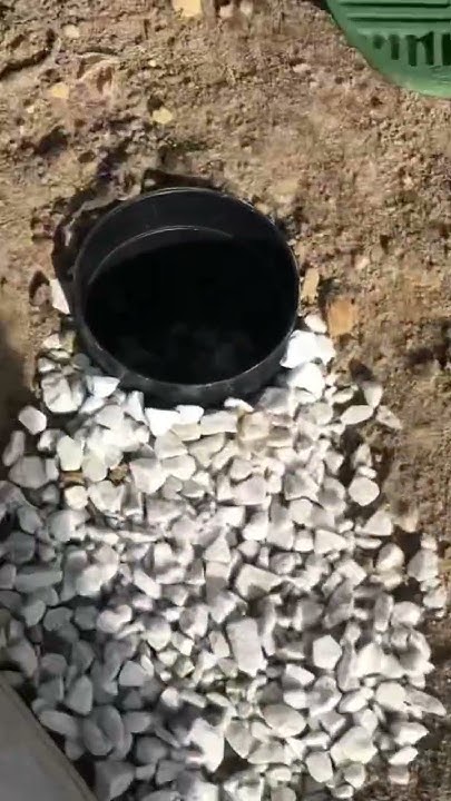 How To Eliminate Water From Flooding Your Yard - YouTube