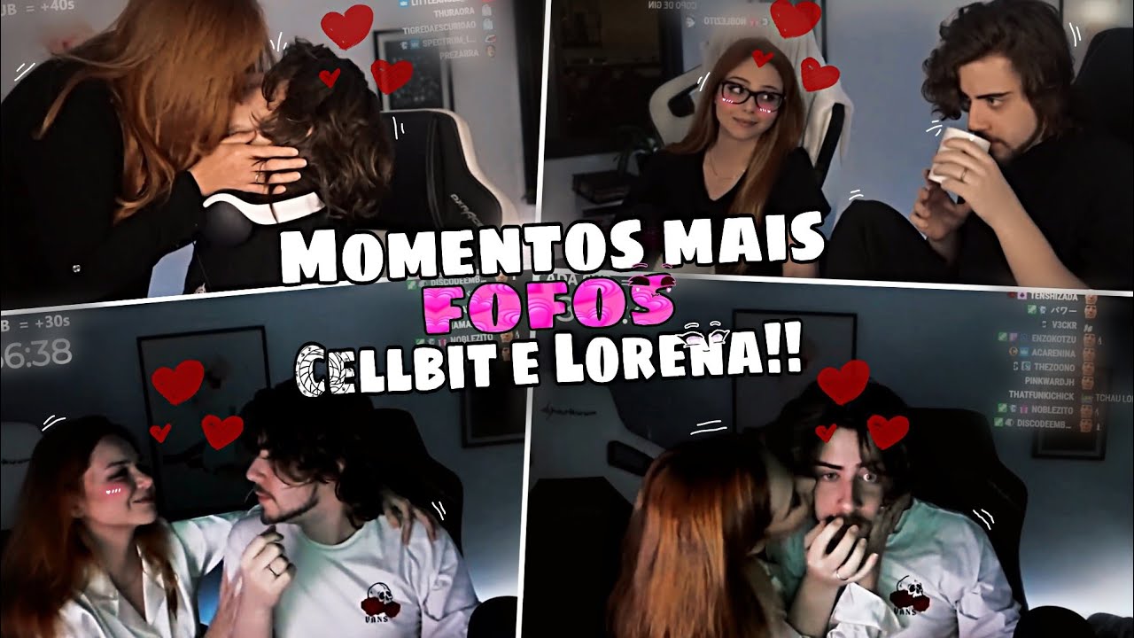 MOMENTOS MAIS FOFOS, CELLBIT E LORENA NA LIVE INFINITA!!! - YouTube