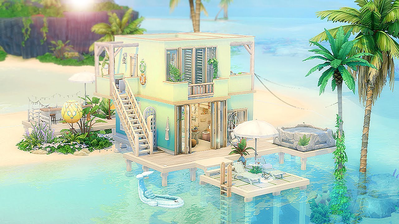 🍸술라니 모히또 하우스(Sulani Mojito house) l 심즈4 l SIMS4 - YouTube