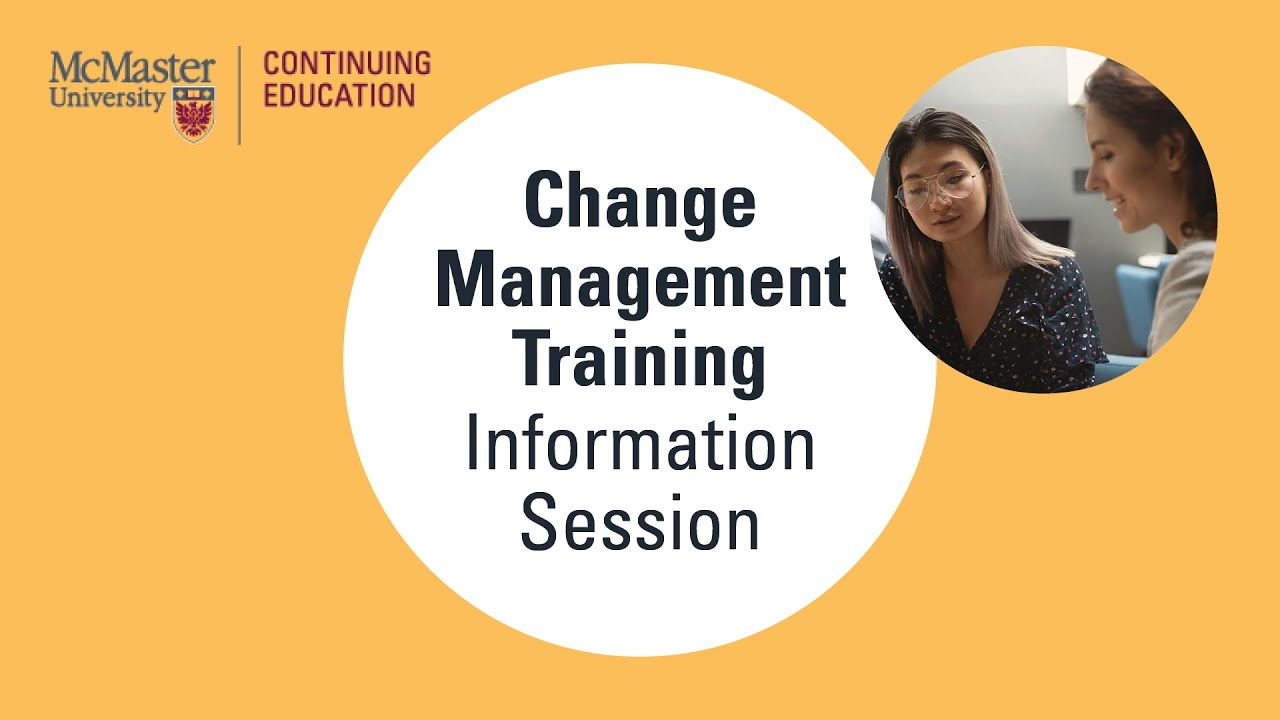 Change Management Training Information Session - YouTube