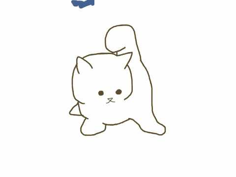 2D Animation - Cat Rotoscope! - YouTube