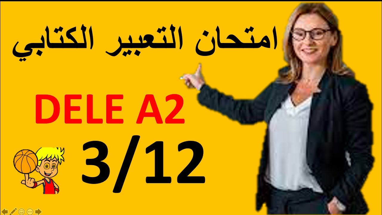 DELE A2 Examen escrito. - YouTube