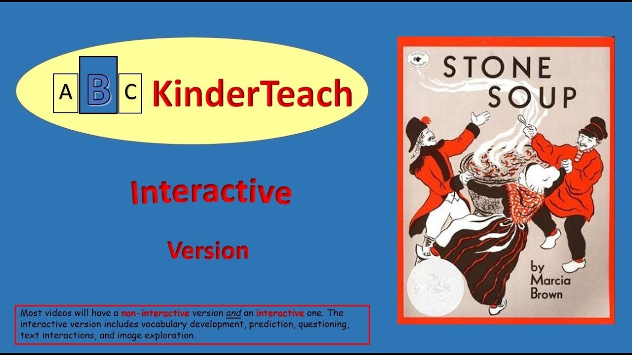 Stone Soup (Brown) - Interactive Read Aloud - YouTube