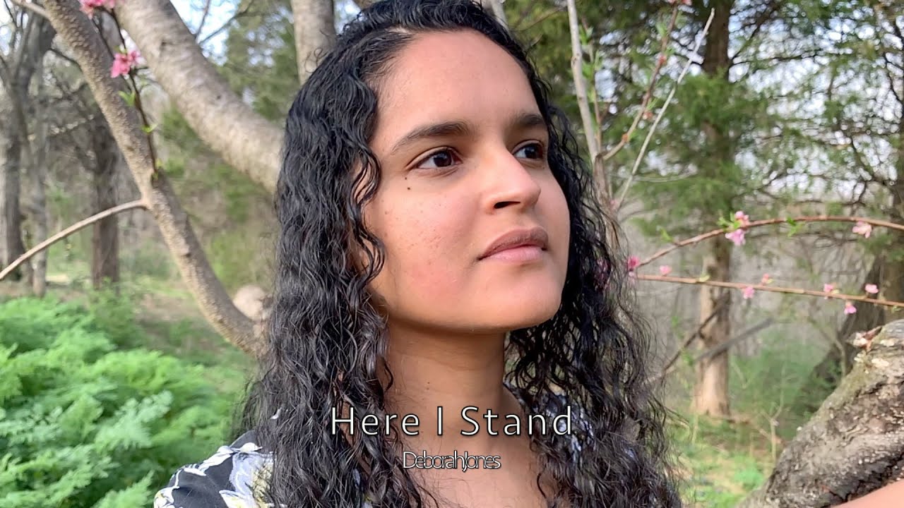 DEBORAH JONES| Here I Stand (Christian Song) - YouTube