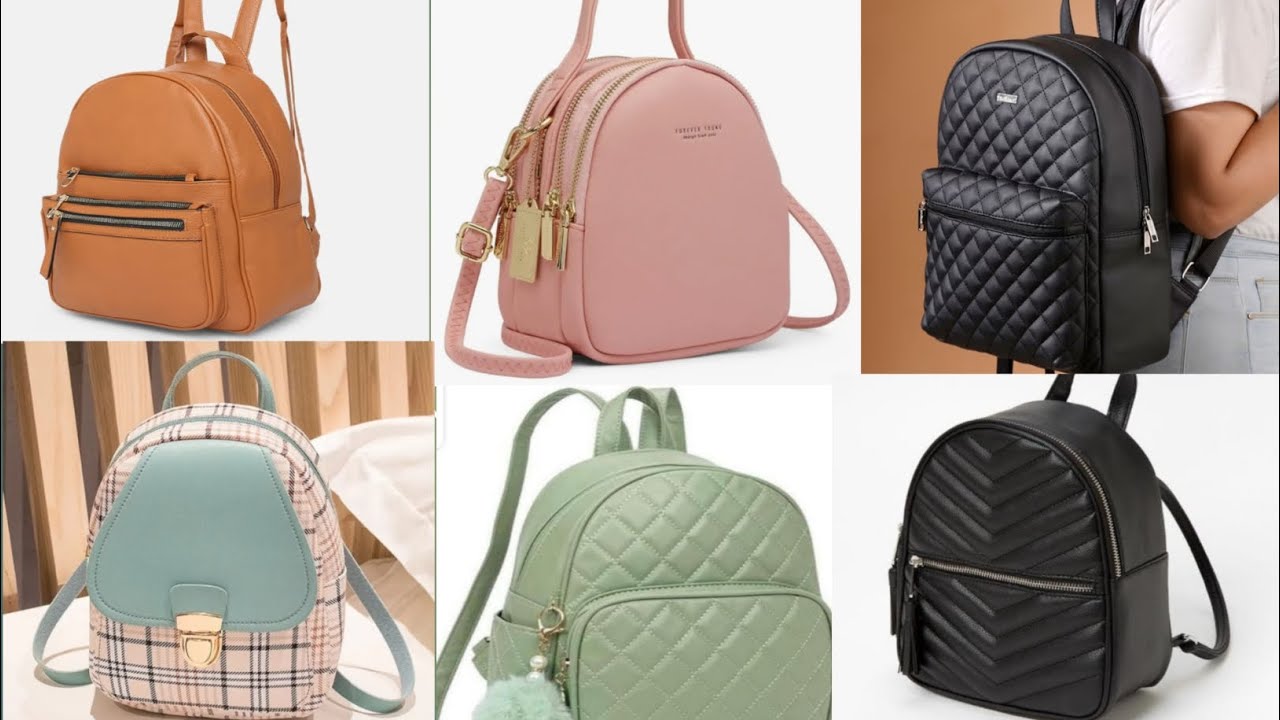 classy and affordable beautiful backpacks or ladies bag design and ...