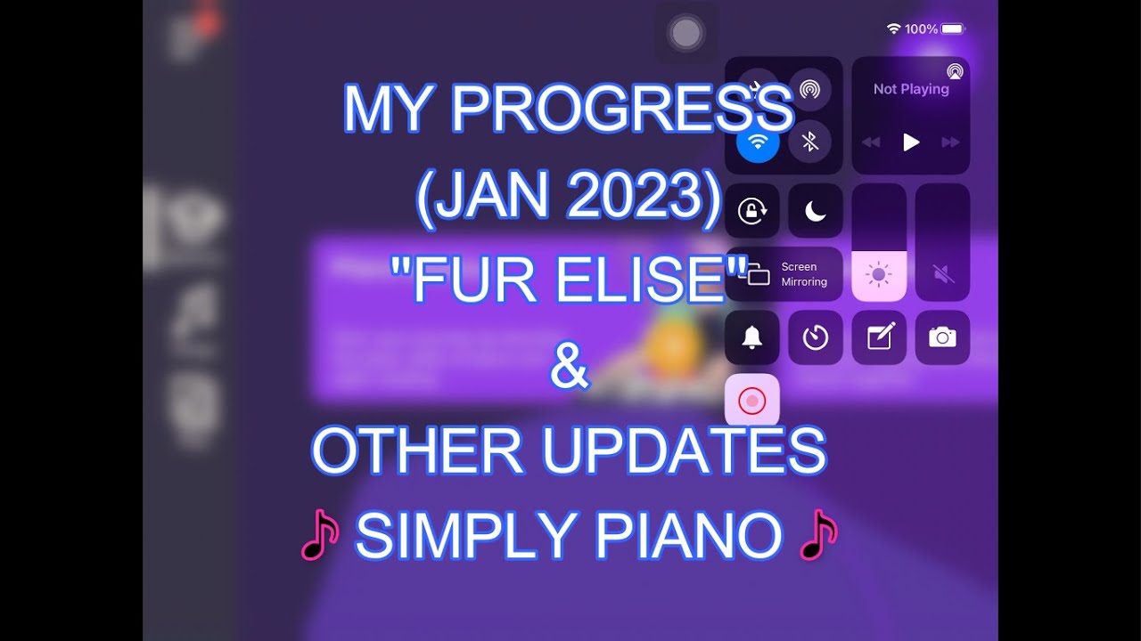 My Progress in the App (Jan 2023) // Fur Elise Update // Other Updates ...