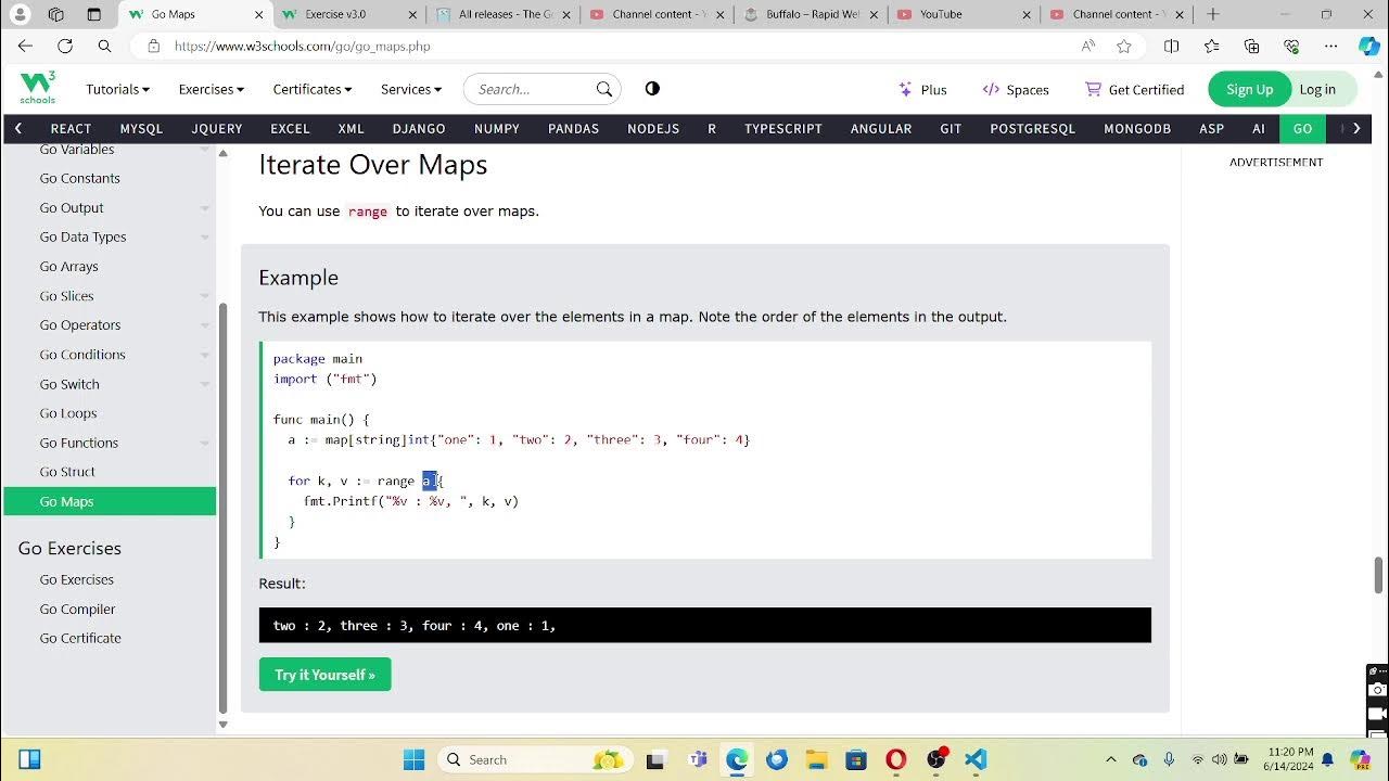 Go Lang Tutorial 15- Go struct and maps - YouTube
