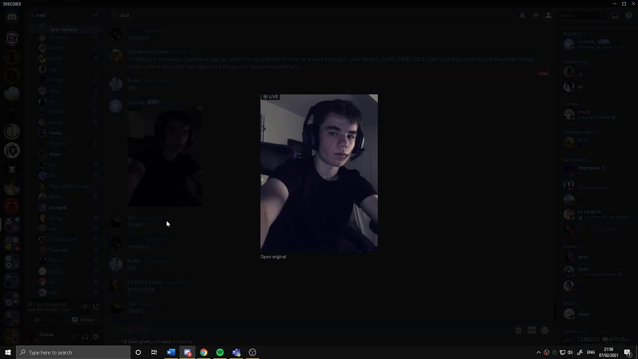 Discord Packing Youtube
