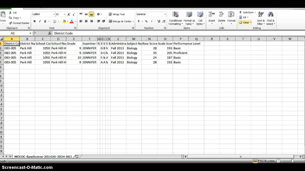 Accessing Student EOC scores - YouTube