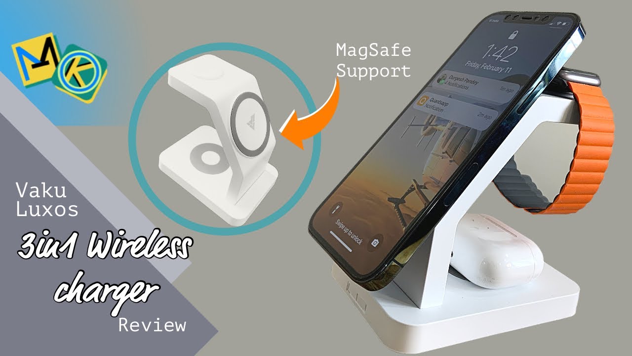 Power Your Apple Devices with Vaku Luxos - The Ultimate 3 in 1 Wireless ...