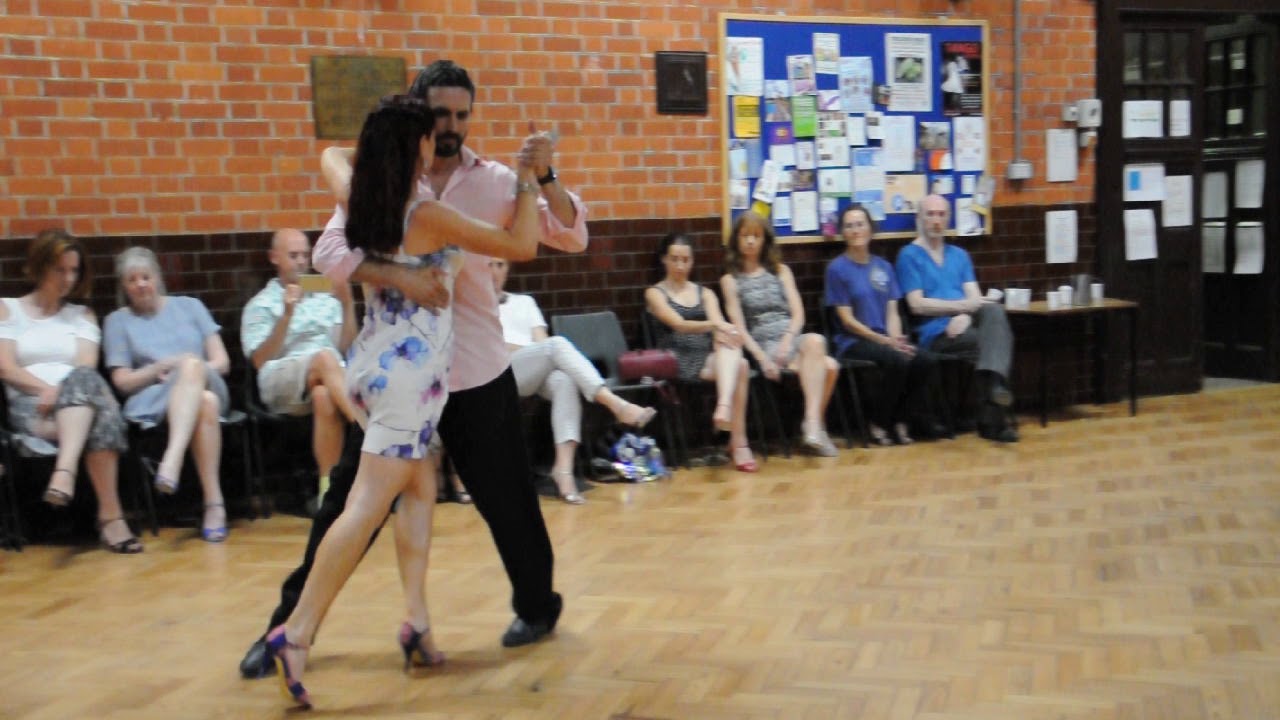 Alexandra Wood & Guillermo Torrens Class demonstration at Reading Tango ...