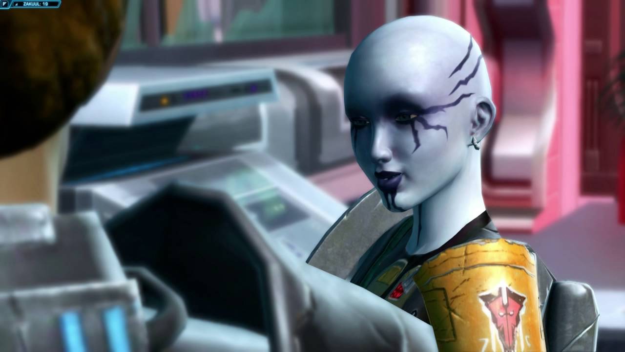 swtor: Kaliyo and the Spire (romance) - YouTube