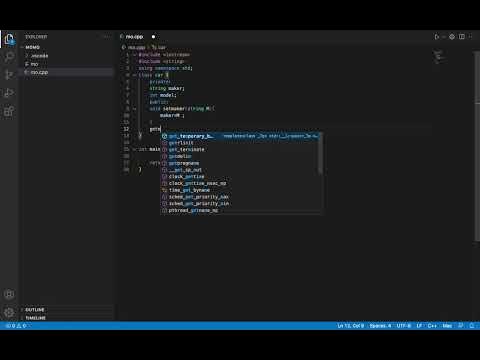 How to write class code - YouTube