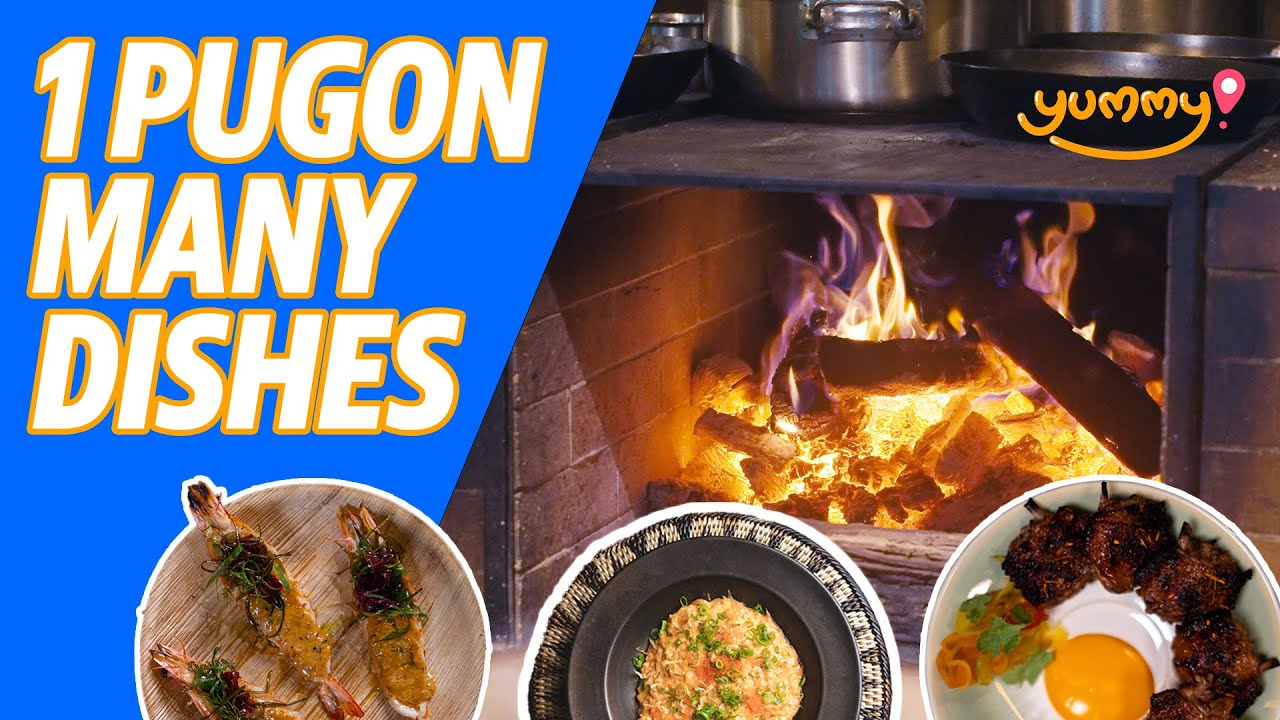 This restaurant cooks everything out of a pugon oven #yummy - YouTube