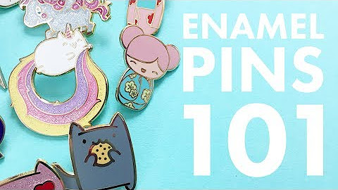 Enamel Pins 101 - How to Make Enamel Pins - YouTube
