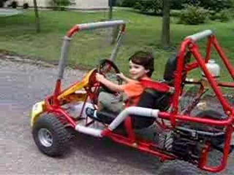 Baby go kart - YouTube