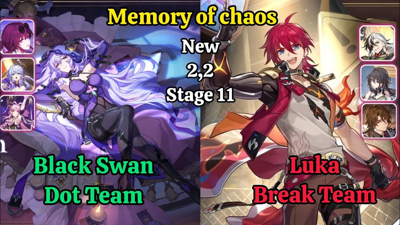 E0S0 Black Swan Dot Team & E6 Luka Break Team,ft Boothill Memory of ...