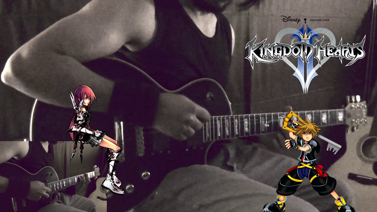 Kingdom Hearts Ii Sanctuary Guitar Cover Youtube