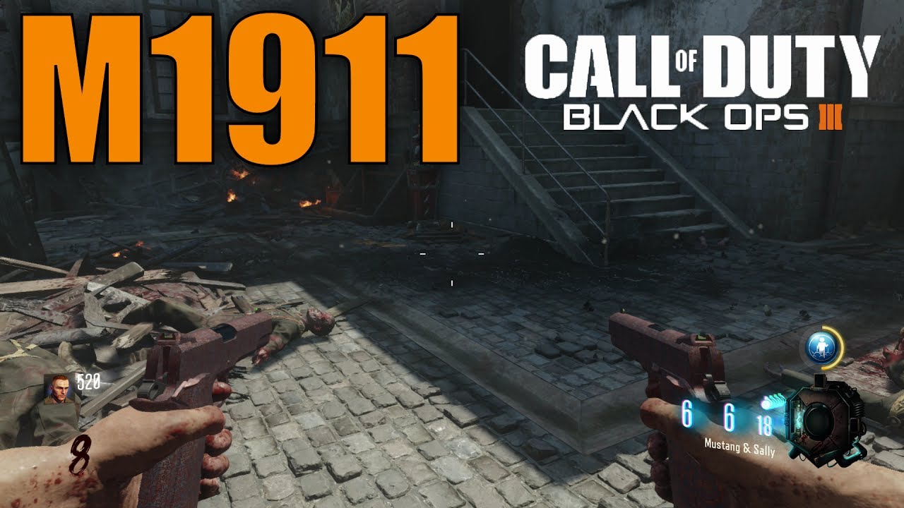 M1911 & AK-74u FINALLY ADDED INTO ZOMBIES CHRONICLES! (BO3 Mustang ...