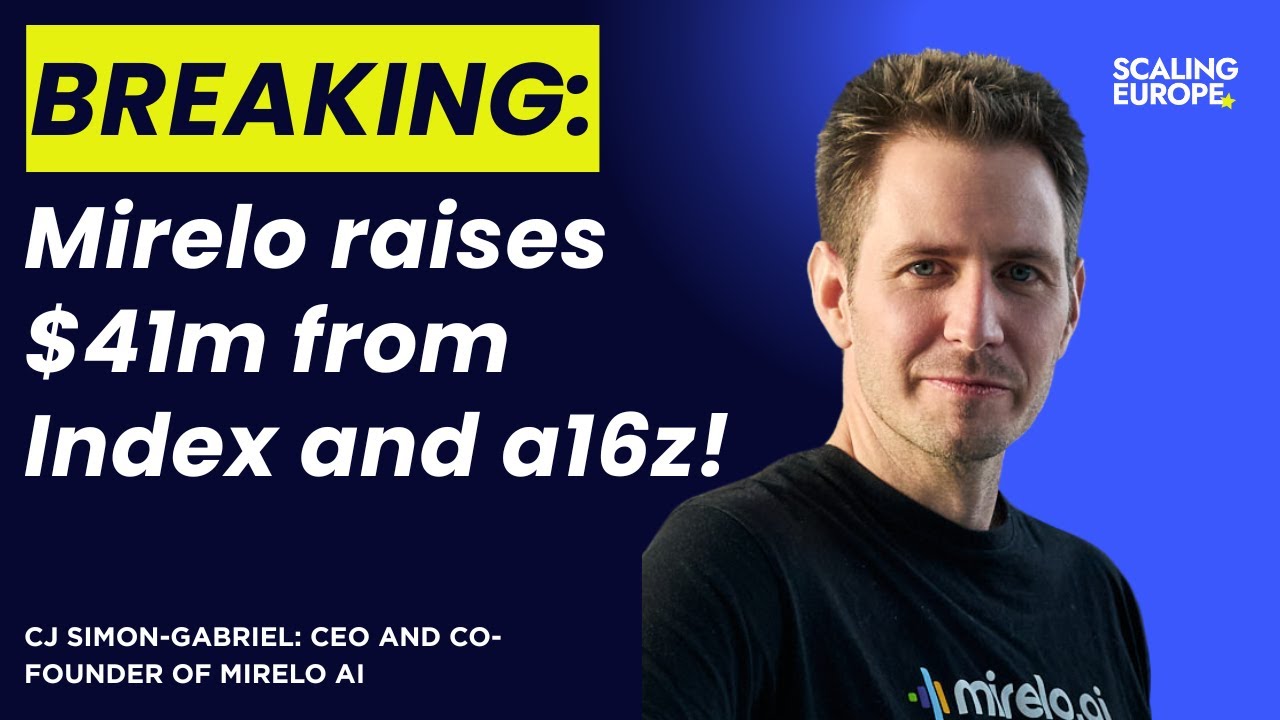 CJ Simon-Gabriel: CEO and Co-founder of Mirelo AI announcing their $41m ...