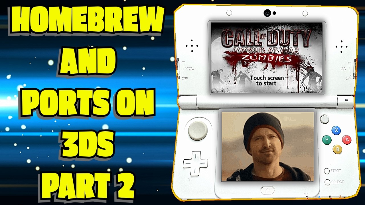 Nintendo 3DS Ports and Homebrew Games Part 2 - YouTube