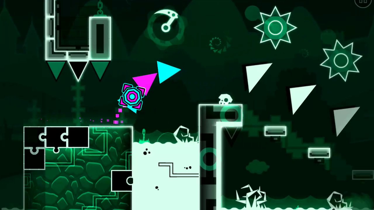 Geometry dash Dinosaur - YouTube