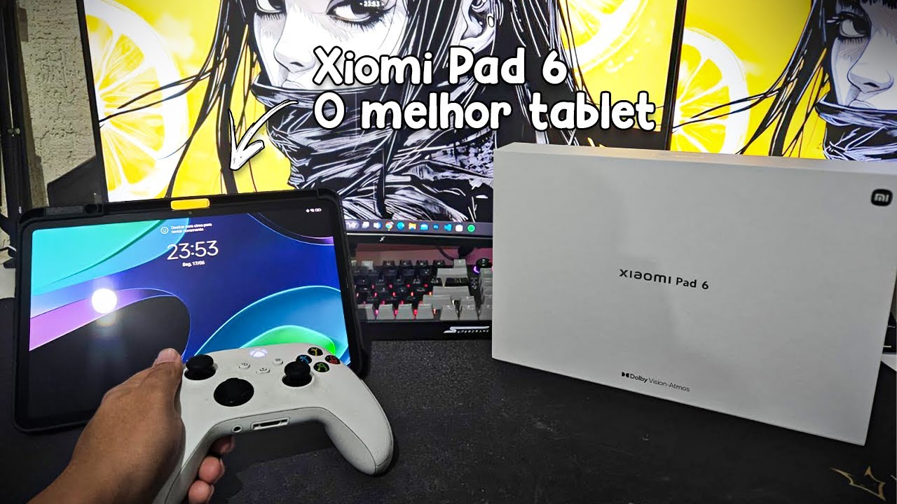 Comprei o MELHOR tablet 144hz - xiaomi pad 6 - YouTube