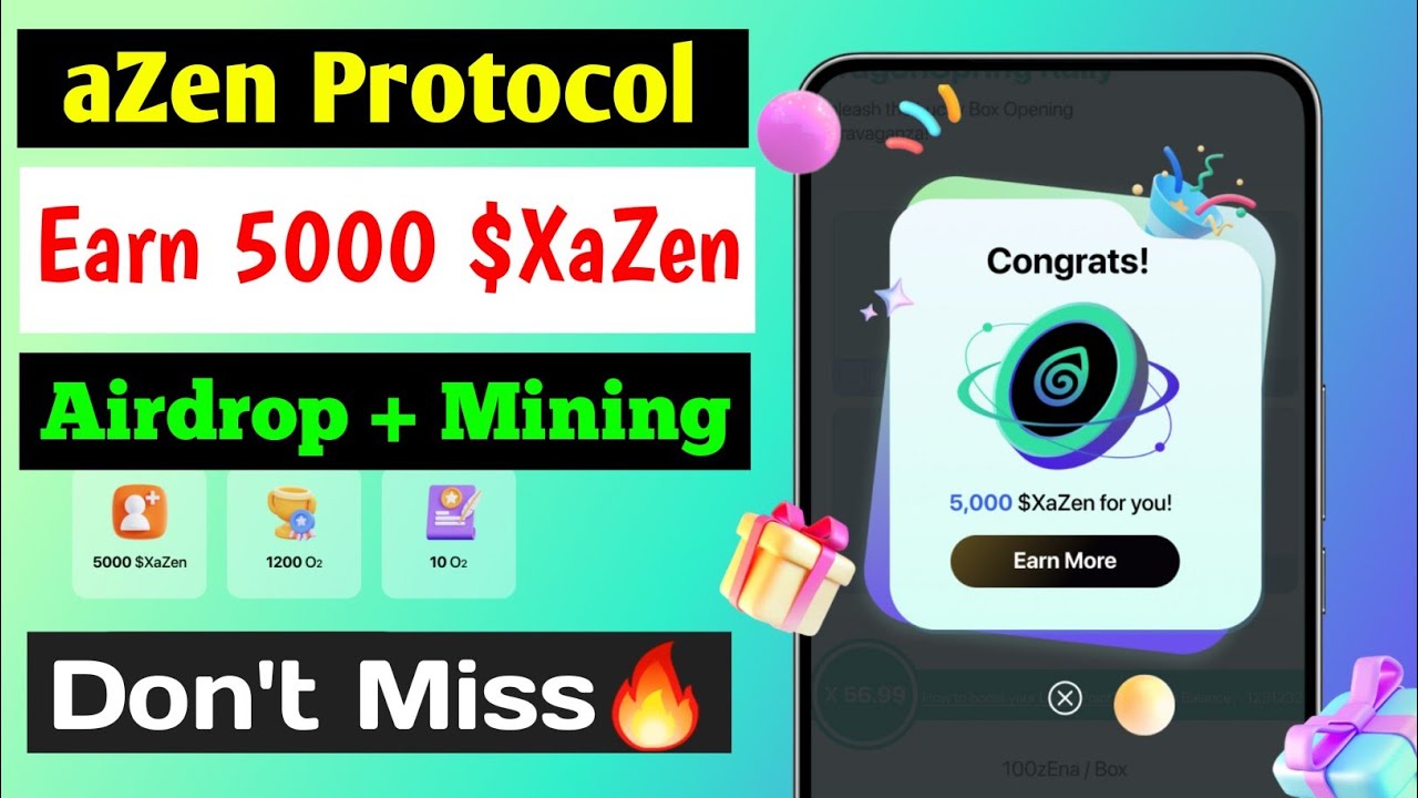 aZen Protocol Airdrop Confirmed🔥👀 | New Airdrop 2025😘😘 - YouTube