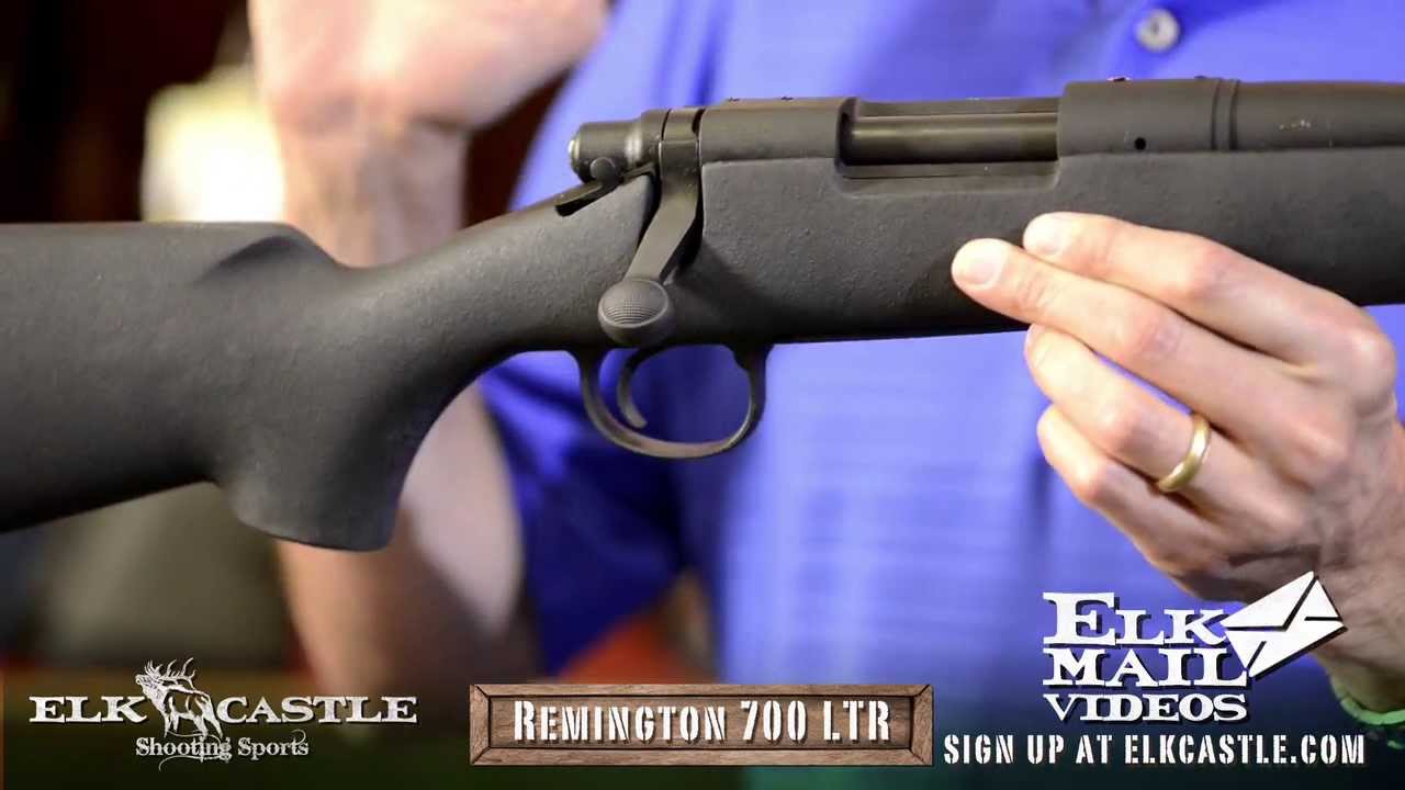 Remington 700 LTR Light Tactical Rifle Bolt Action - YouTube