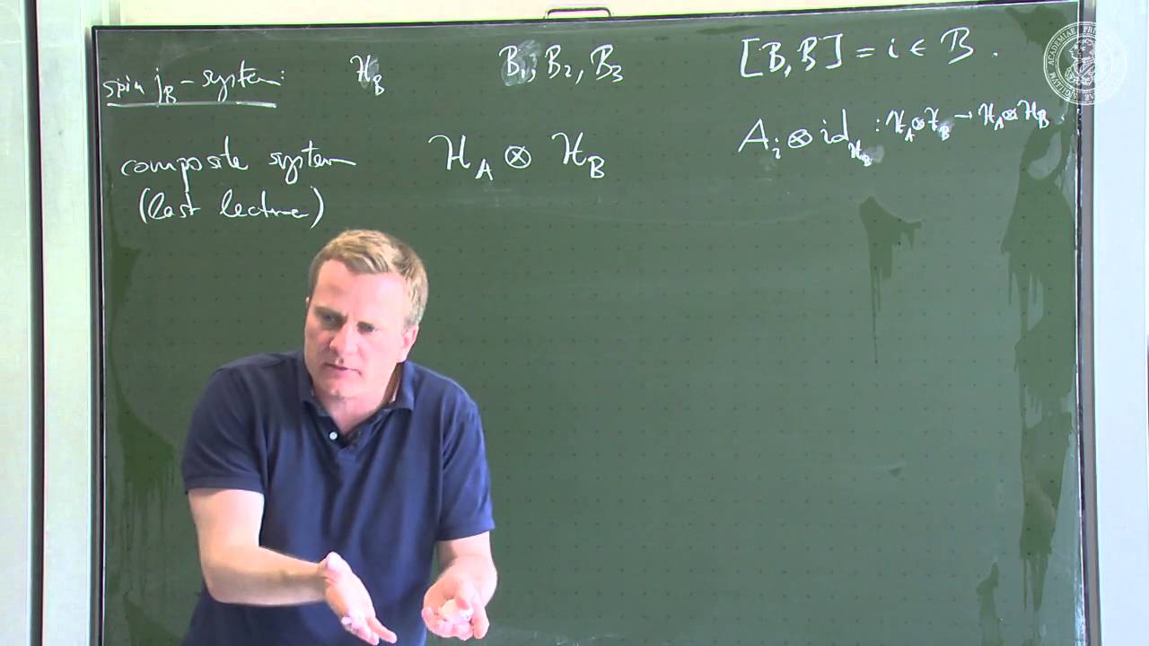 Total spin of composite system - L15 - Frederic Schuller - YouTube