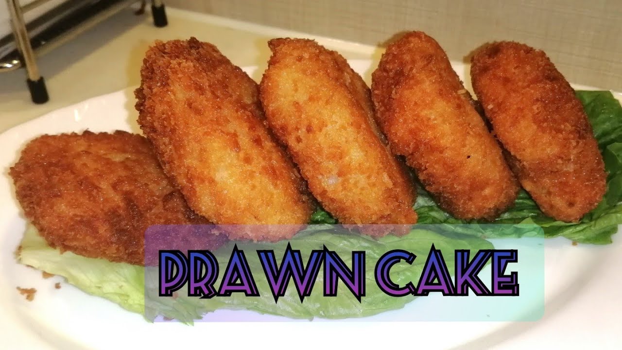 Crispy Deep-Fry Prawn Cake|how to make homemade deef-fry prawn cake ...