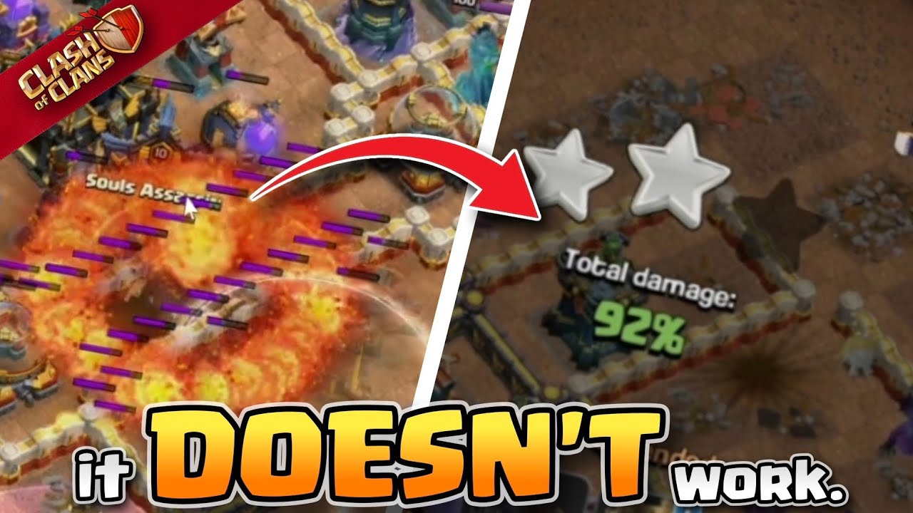 fireballs don't work - clash of clans esports - YouTube