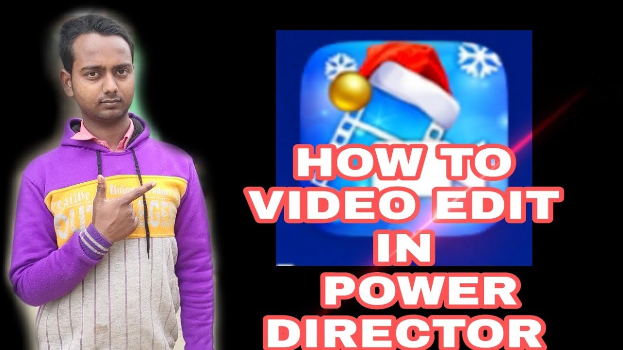 How To Video Editing In POWER DIRECTOR Very Simple Trick - YouTube