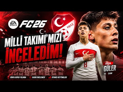 EA SPORTS FC 26’ya TÜRKİYE Geldi! 🇹🇷 Dünya Kupası Yolundaki Milli Takımımızı İnceledik! #eafc26 