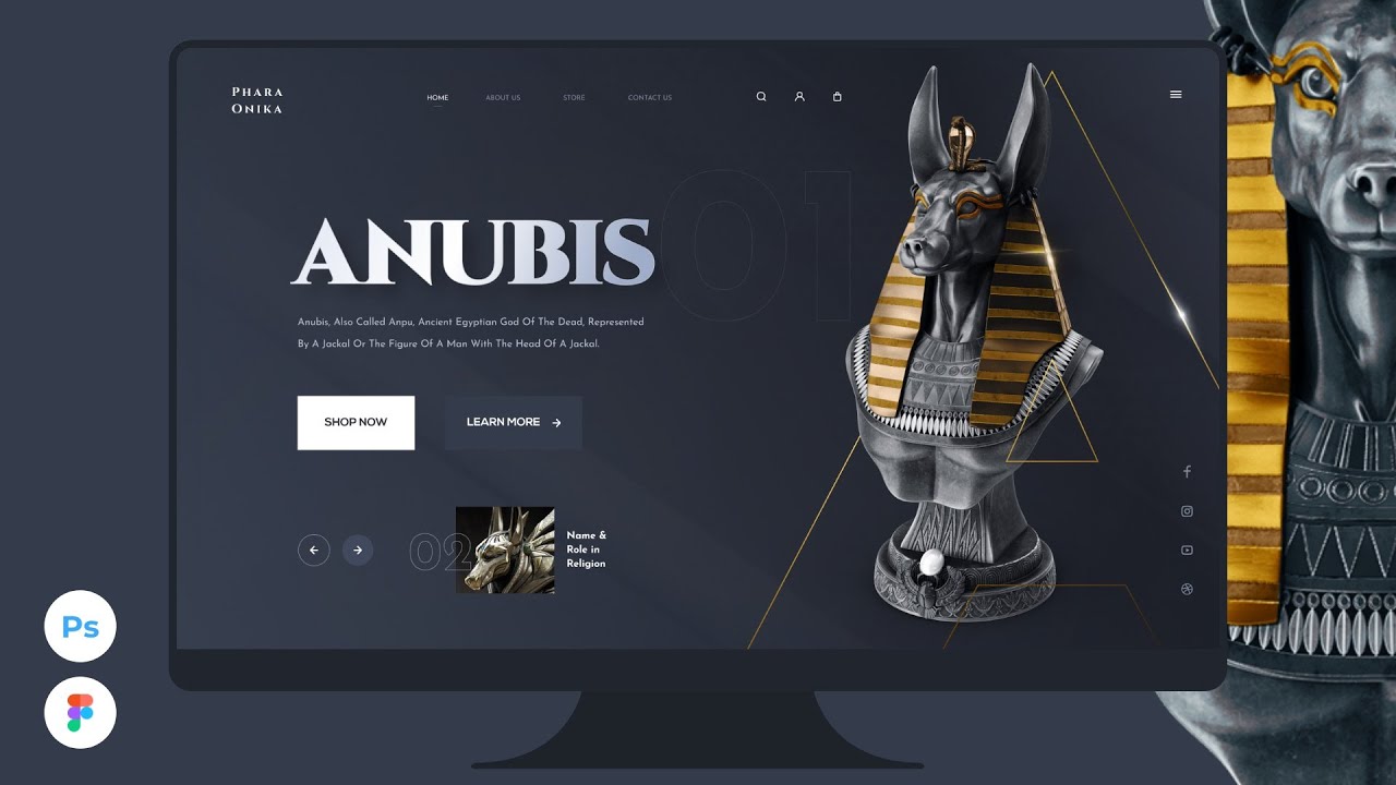 Anubis - UI Concept - YouTube