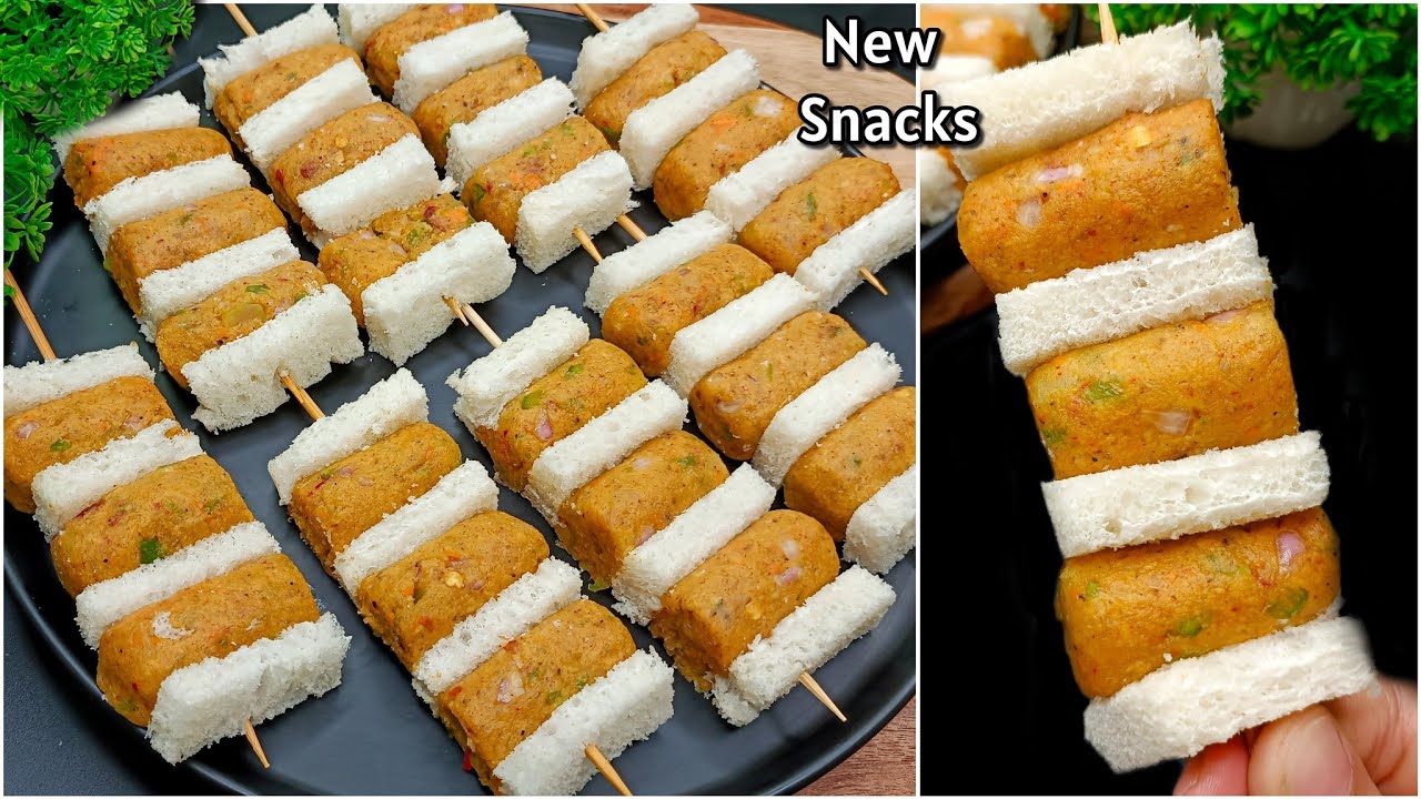 2 Minutes Snacks Recipes | Potato Bread Sticks | New Recipe | Potato ...