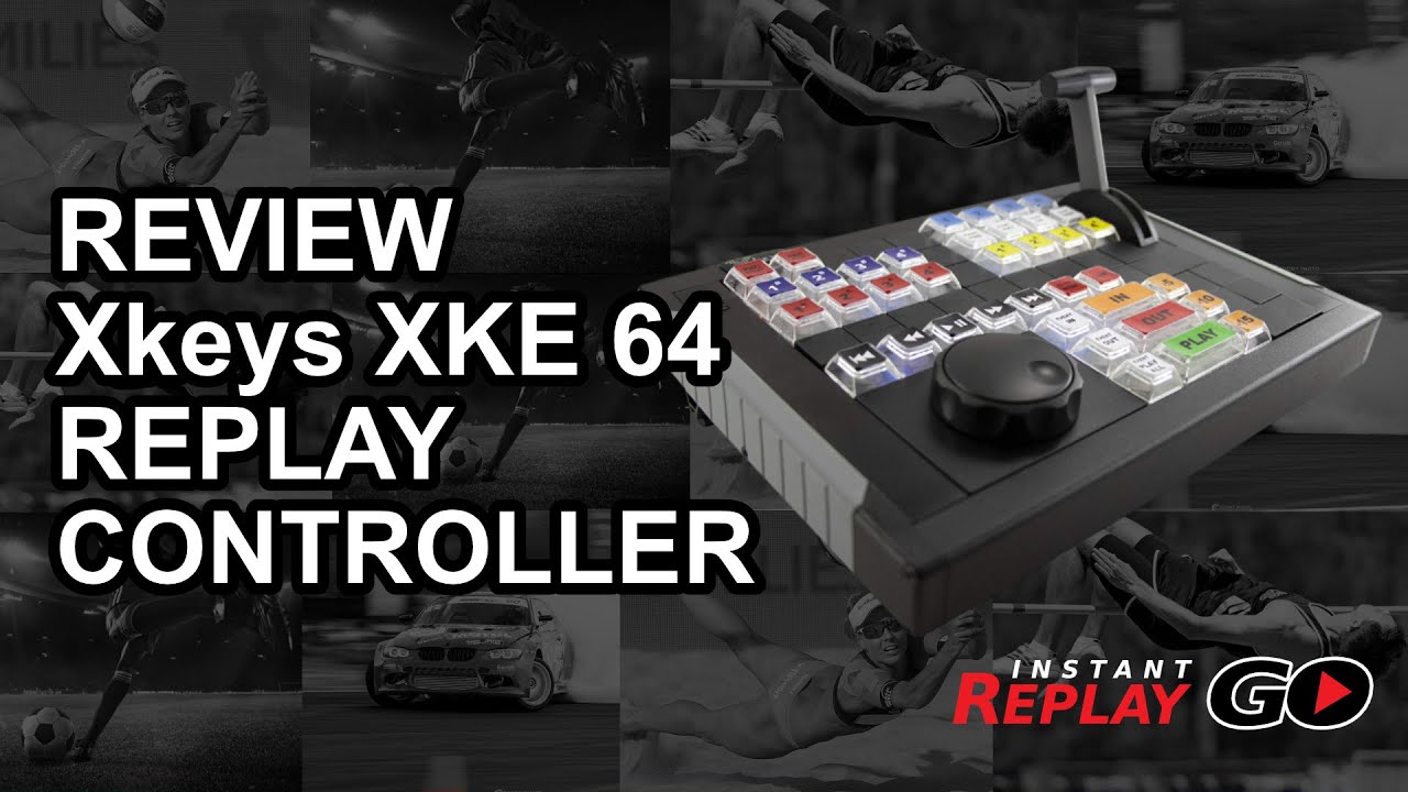 Review Xkeys XKE 64 Jog T-Bar vMix Replay Controller | Instant Replay ...