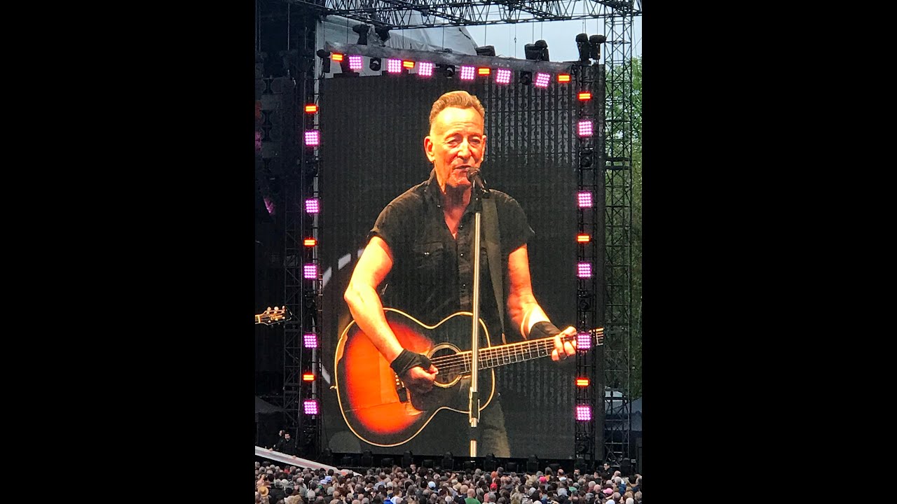 BRUCE SPRINGSTEEN - Last Man Standing - Dublin RDS Arena - 2023-07-05 ...