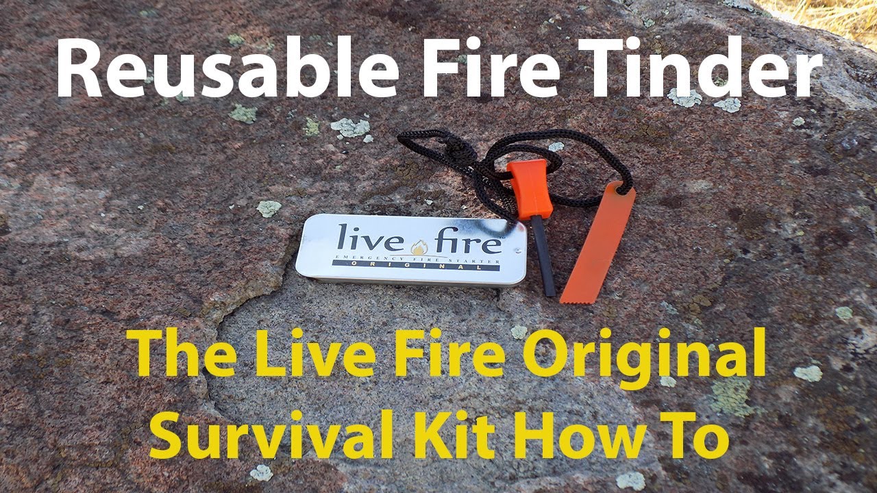 How to Use the Live Fire Original Survival Kit - YouTube