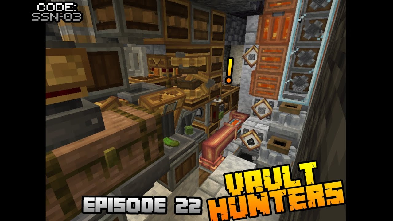 Minecraft - Vault Hunters #22: Expanding the COG Facility! - YouTube