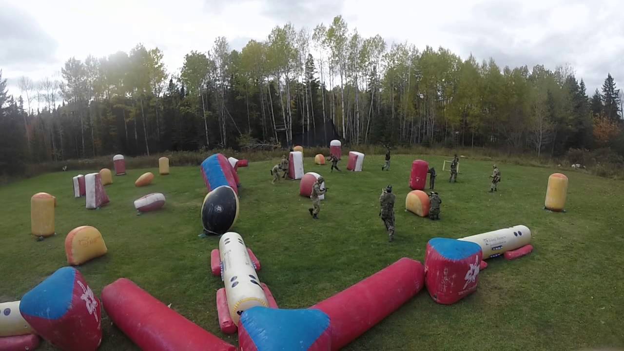 Nick takes on NRF paintball team (1v9) at pyramid paintball - YouTube