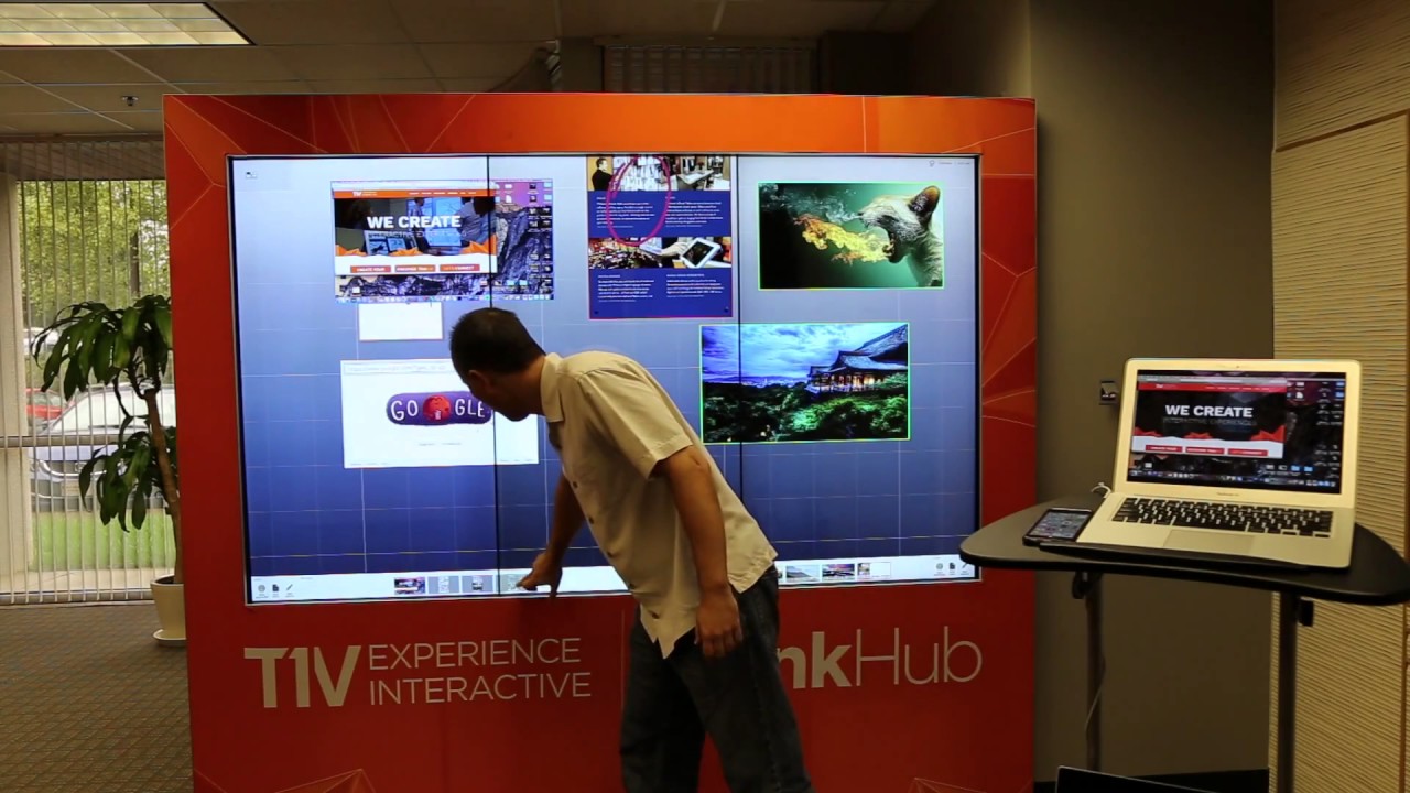 T1V ThinkHub Demo ThinkHub in the Classroom - YouTube