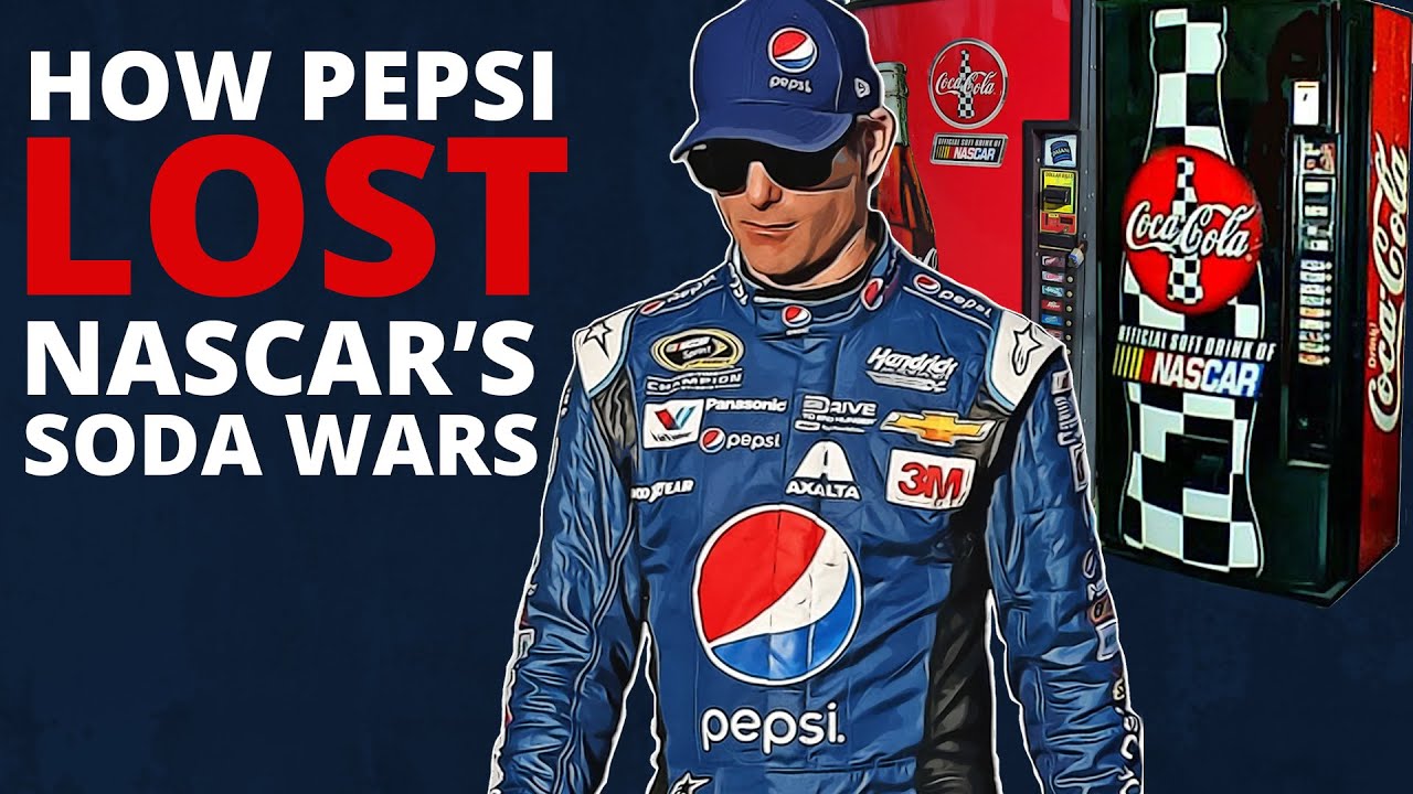 How Pepsi lost NASCAR's Soda Wars - YouTube
